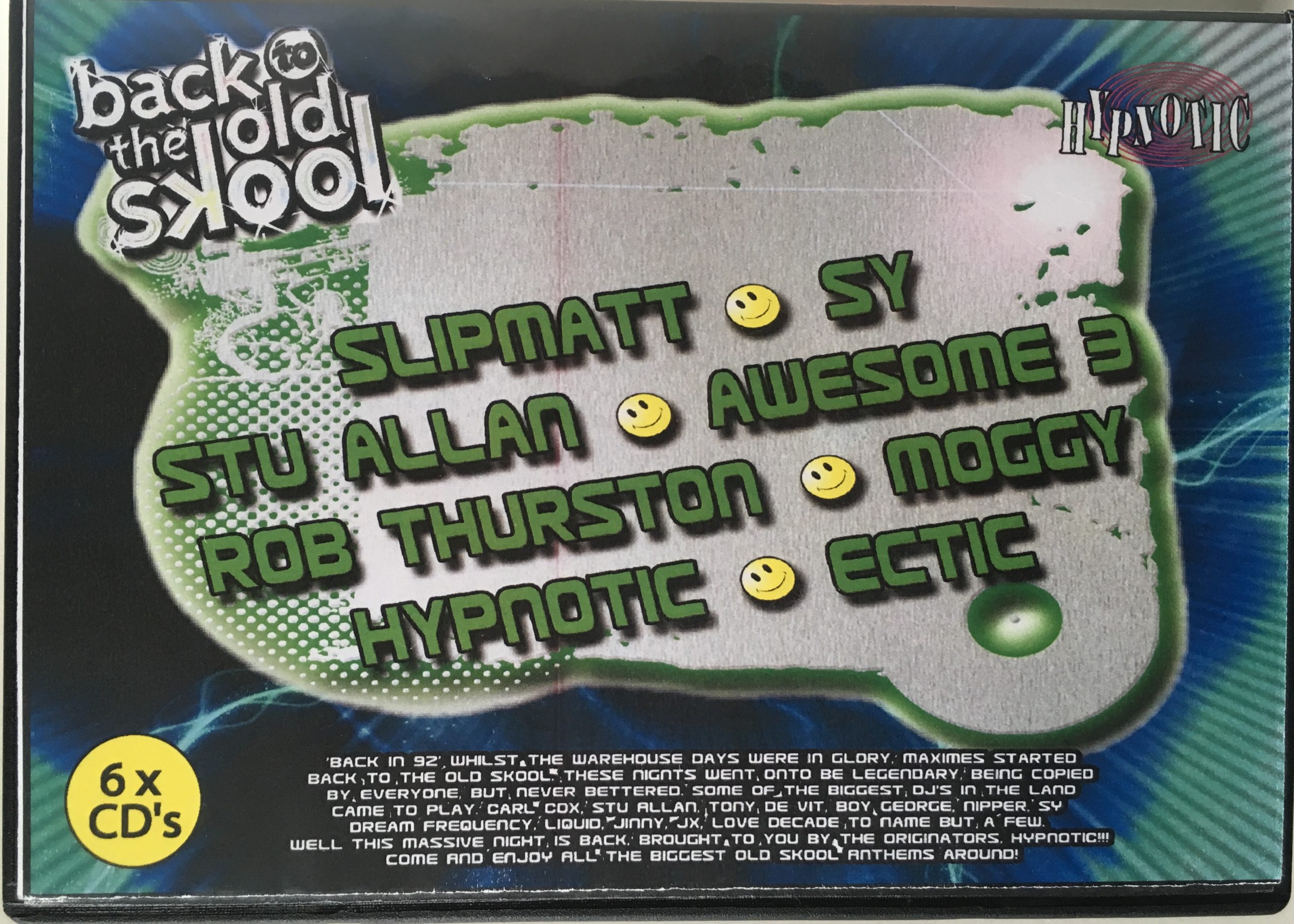 Maximes 'Back to the Old Skool' Nov 28th 2009 - Bouncy CDs