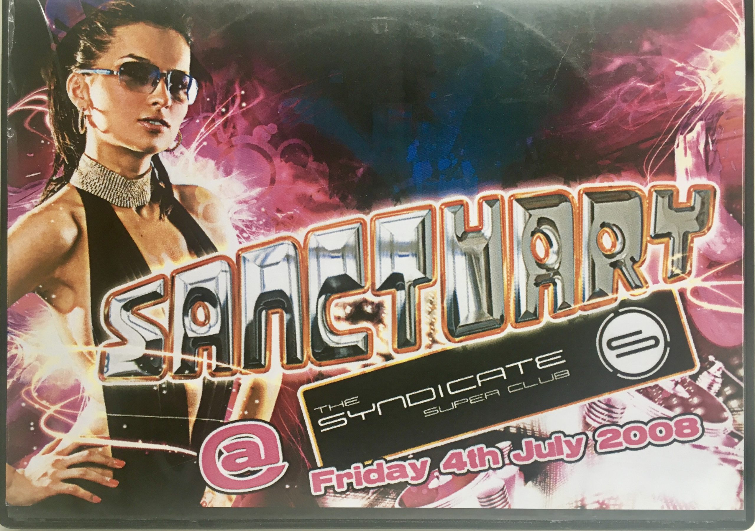 Sanctuary @ Syndicate, Blackpool - 4th July 2008 - Bouncy CDs