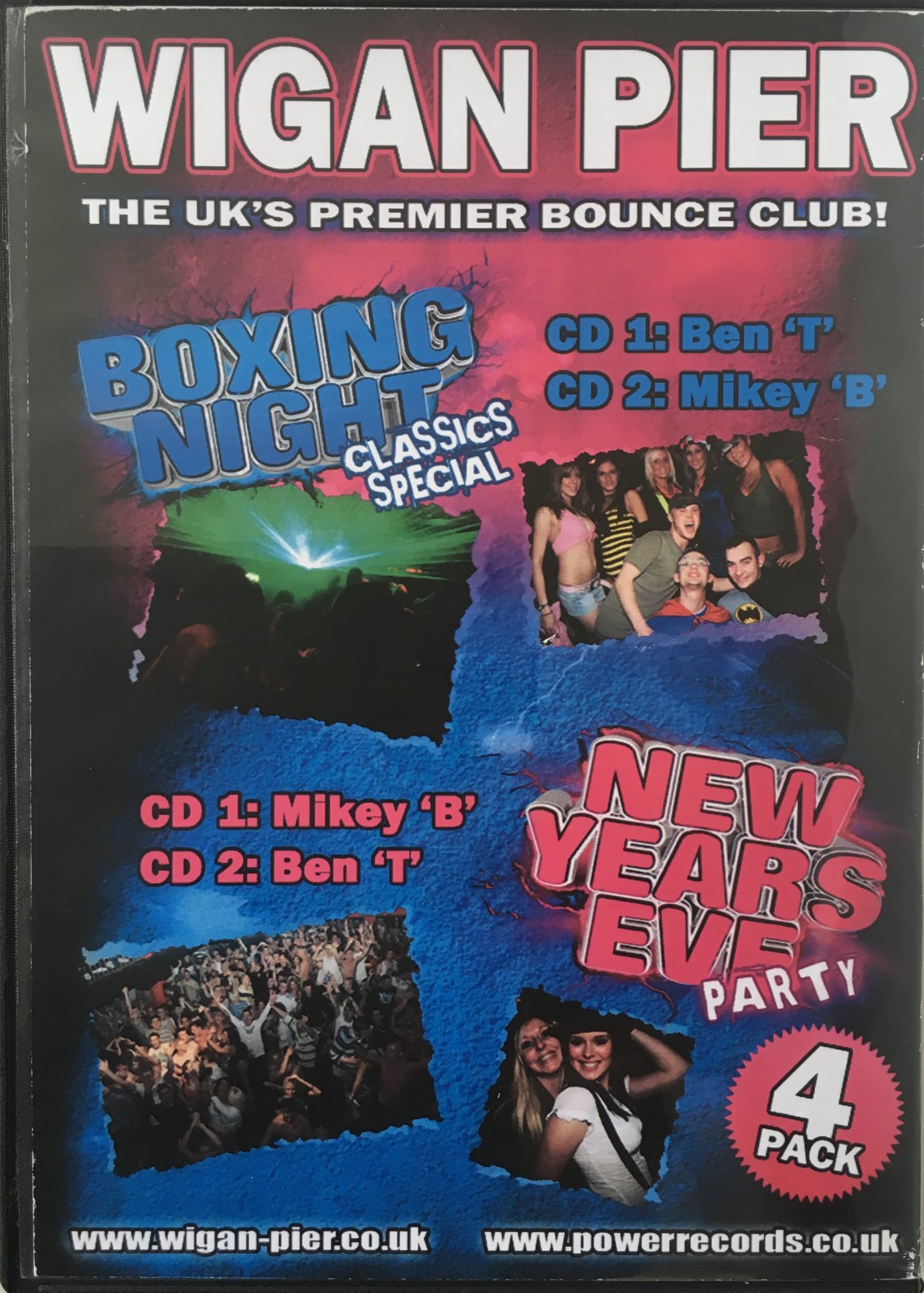 Wigan Pier Boxing Night and New Years Eve 2007 - Bouncy CDs
